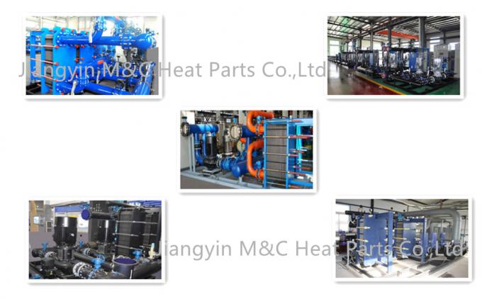 Professional PHE Tranter Heat Exchanger Gaskets GX91 Chemical Mechanical