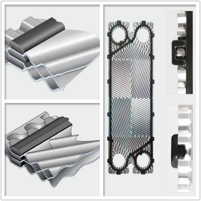 Tranter GX100 Epdmp Heat Exchanger Plates And Gaskets