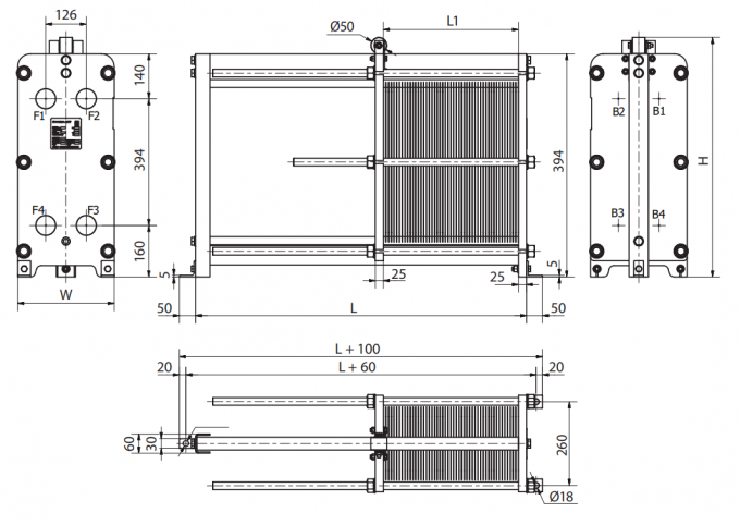 Sondex Danfoss S7 S7A Heat Exchanger Plate Rubber Gasket For Small Size Plate Heat Exchanger