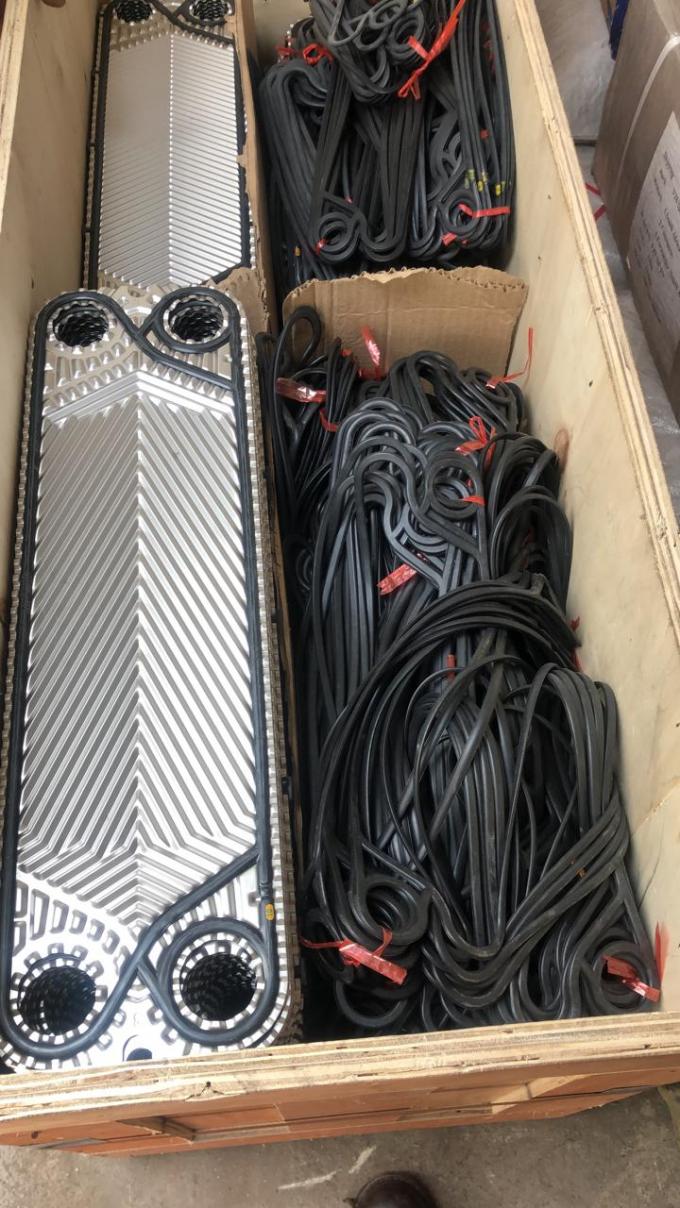 VT80 VT80M VT80P Titanium NBRHT Plate Heat Exchanger Gaskets 0.84M2 Area